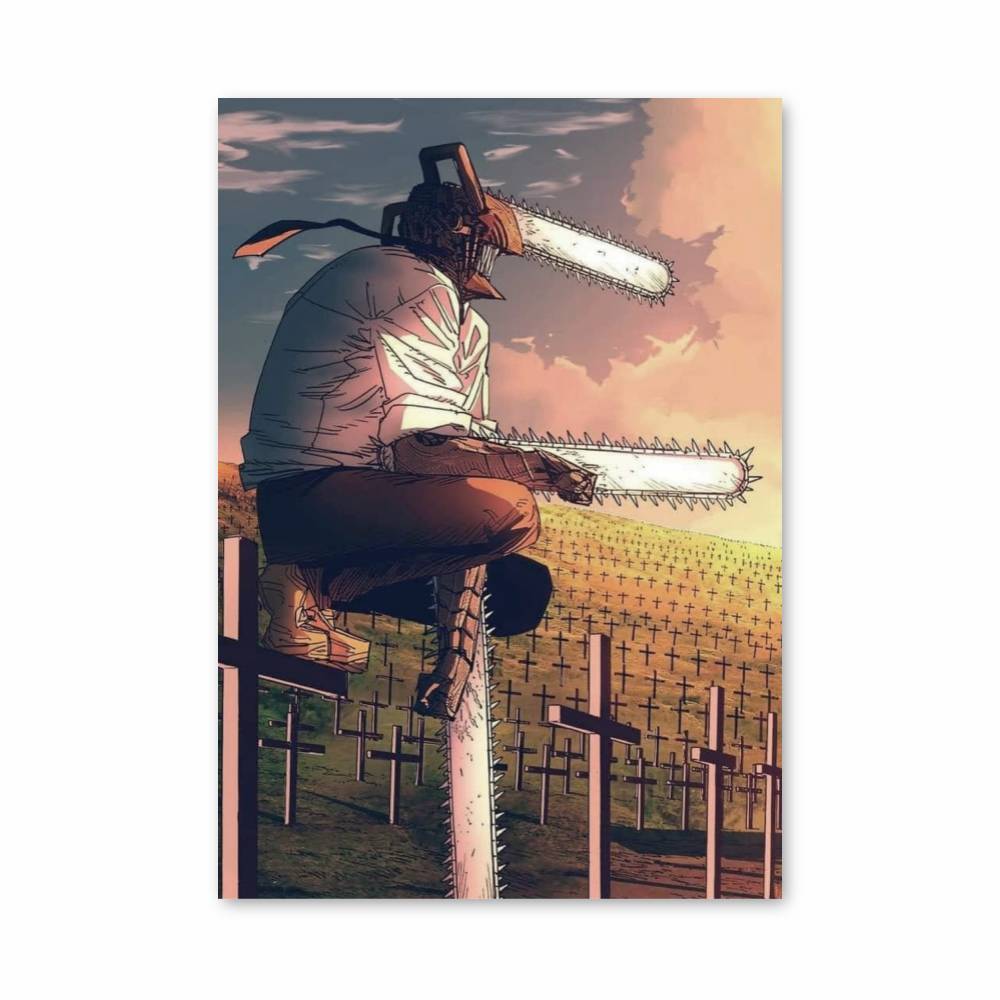 Poster Denji Cemetery | Aesthetic Posters