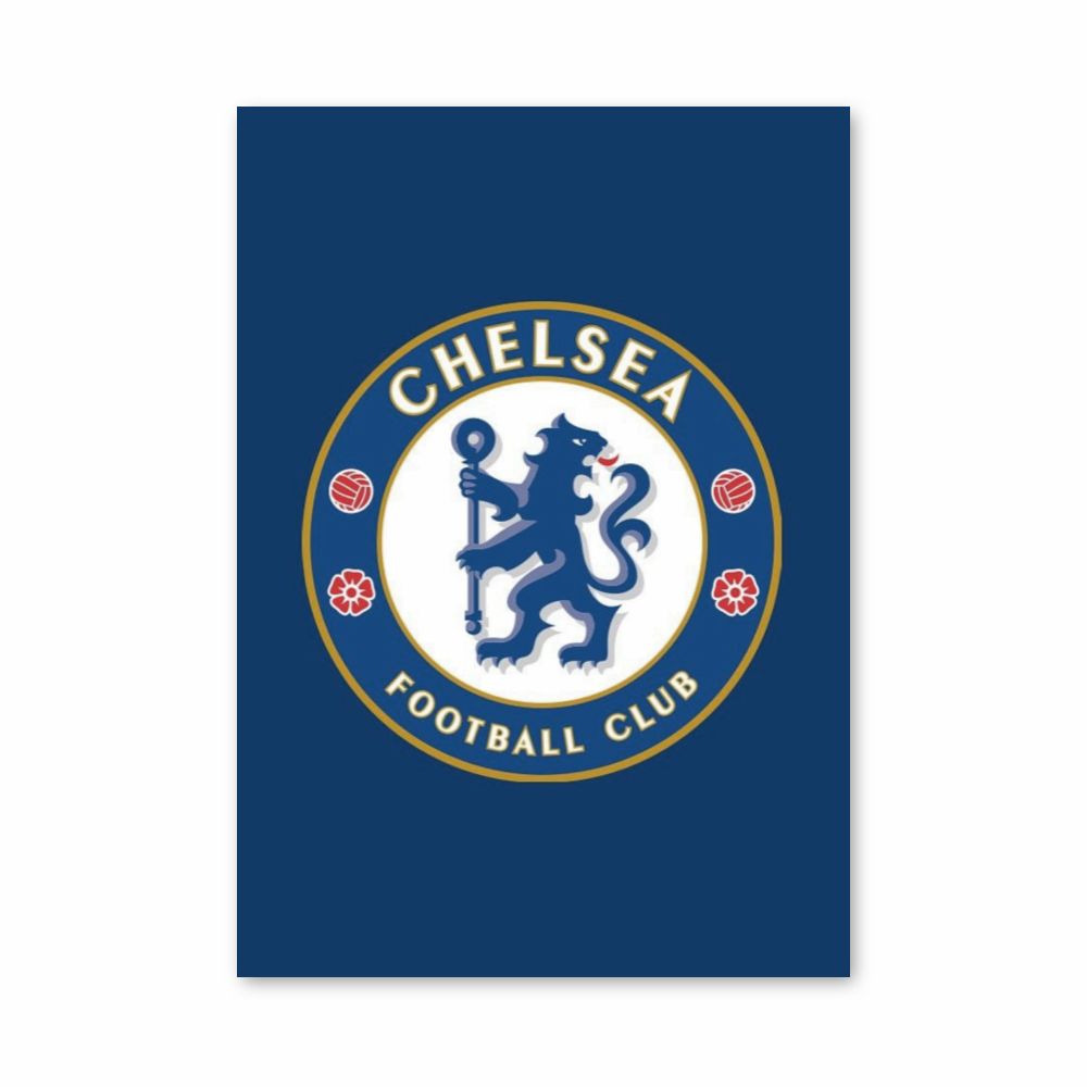 Poster Chelsea FC Logo | Aesthetic Posters