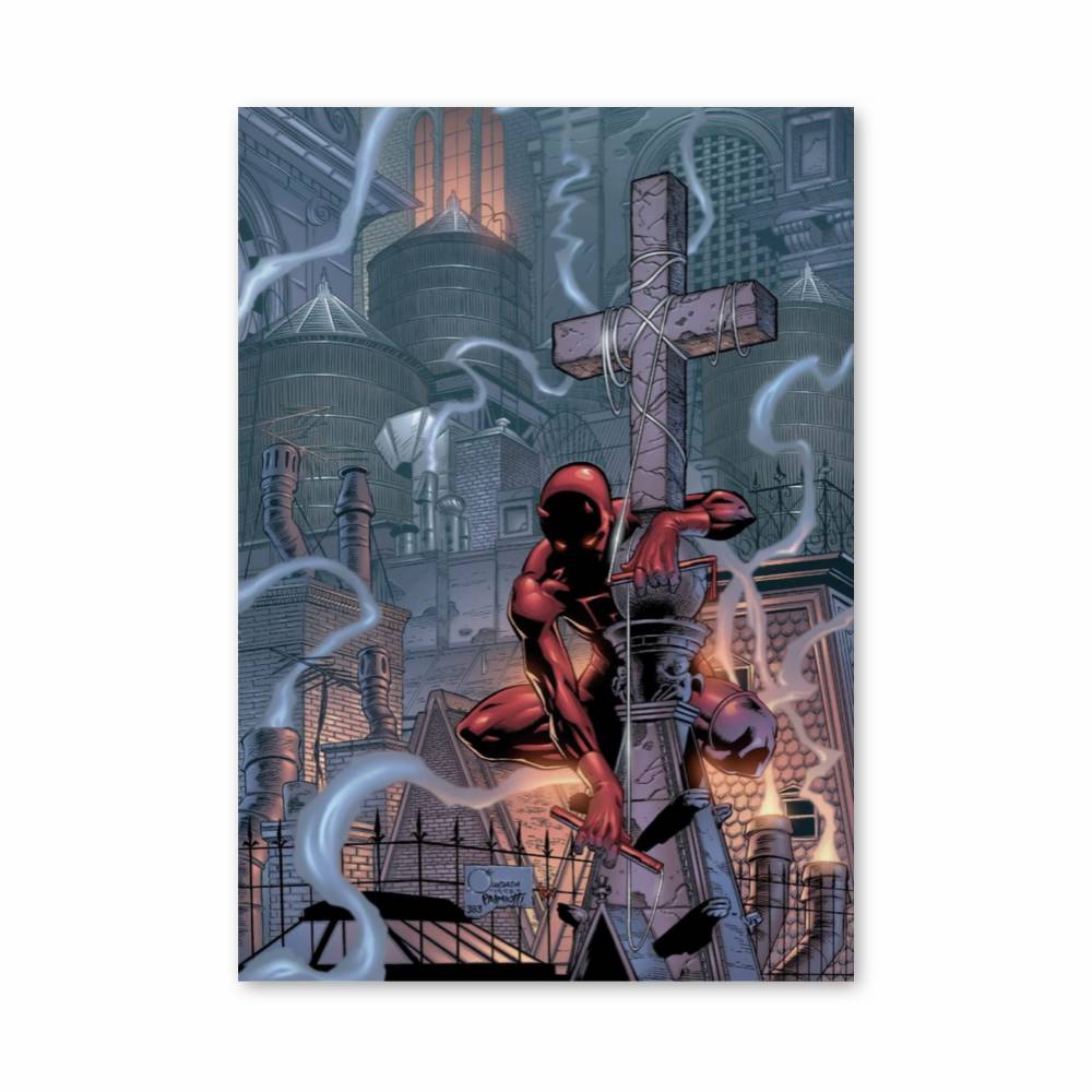 Poster Daredevil Cross | Aesthetic Posters