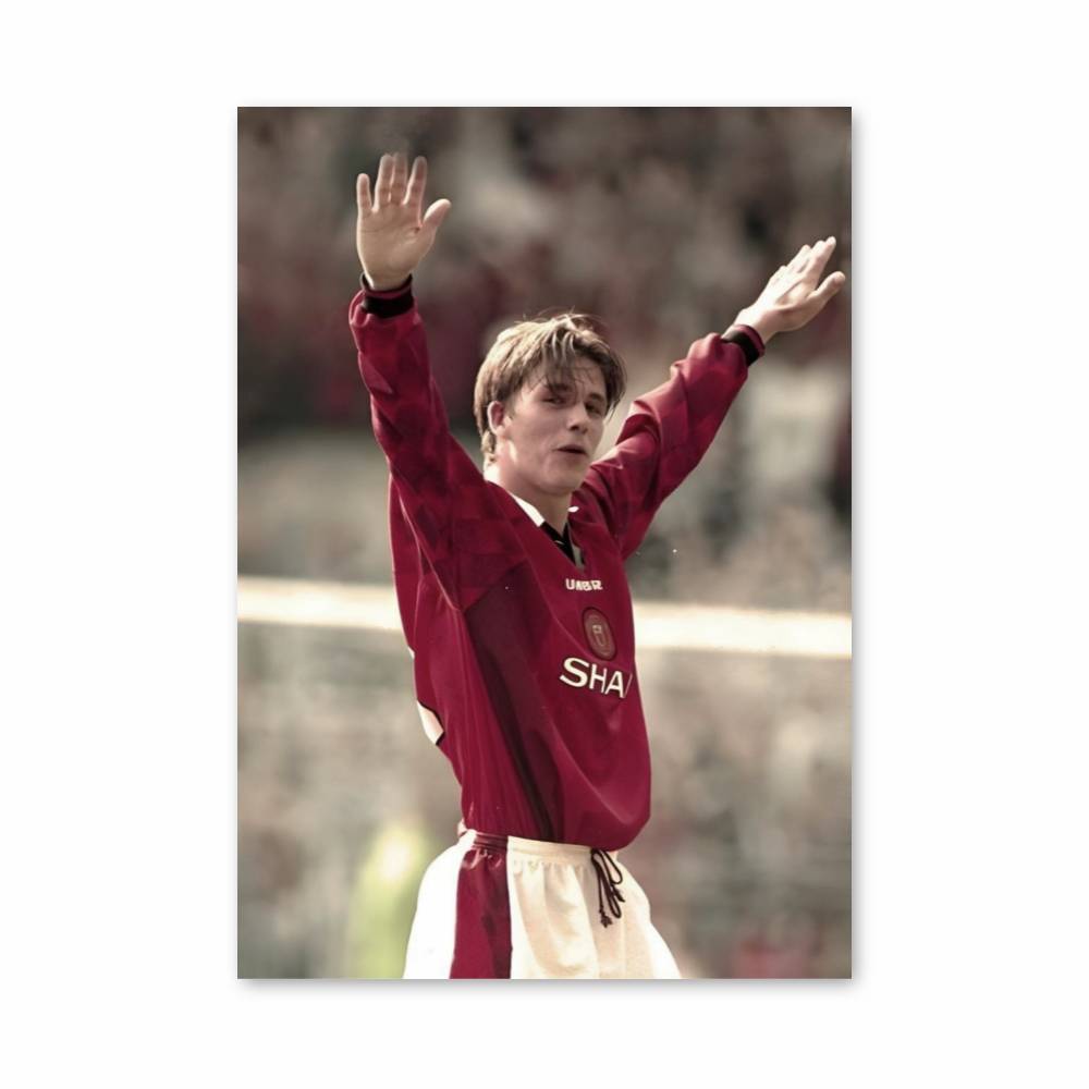 Poster Retro David Beckham | Aesthetic Posters