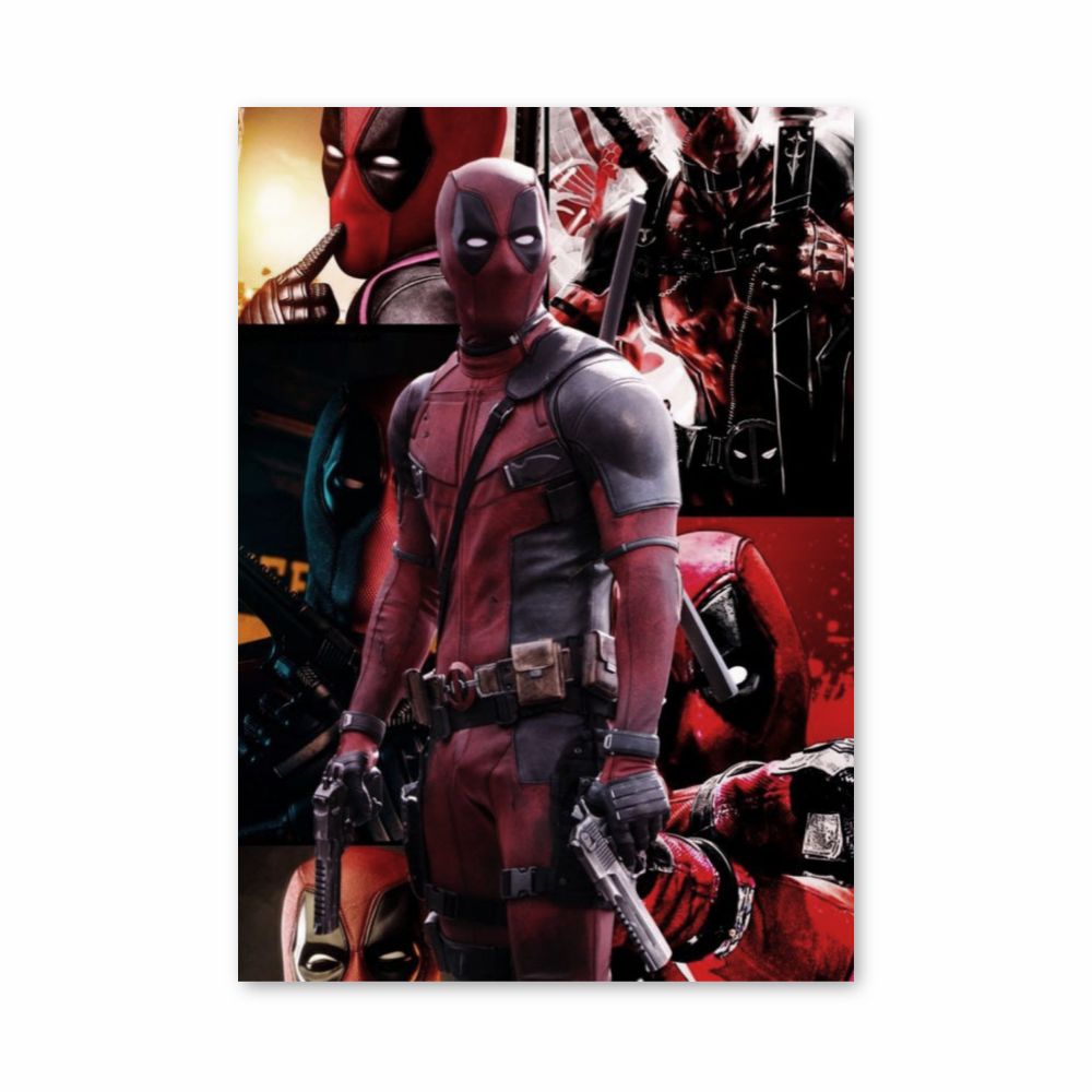 Poster Deadpool Collage | Aesthetic Posters
