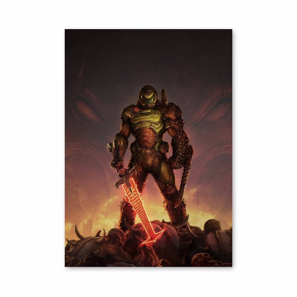Poster Doom Sword | Aesthetic Posters