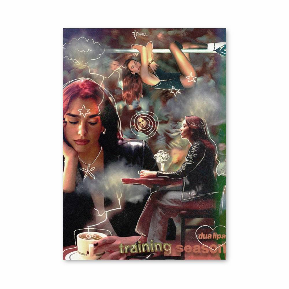 Poster Dua Lipa Art | Aesthetic Posters