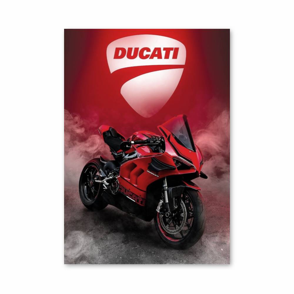 Poster Ducati Logo | Aesthetic Posters