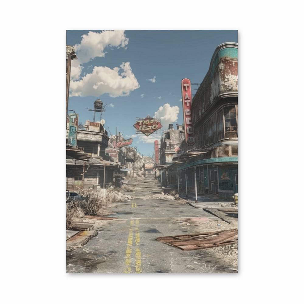 Poster Fallout Apocalypse | Aesthetic Posters
