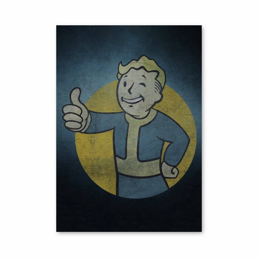 Poster Fallout Logo | Aesthetic Posters
