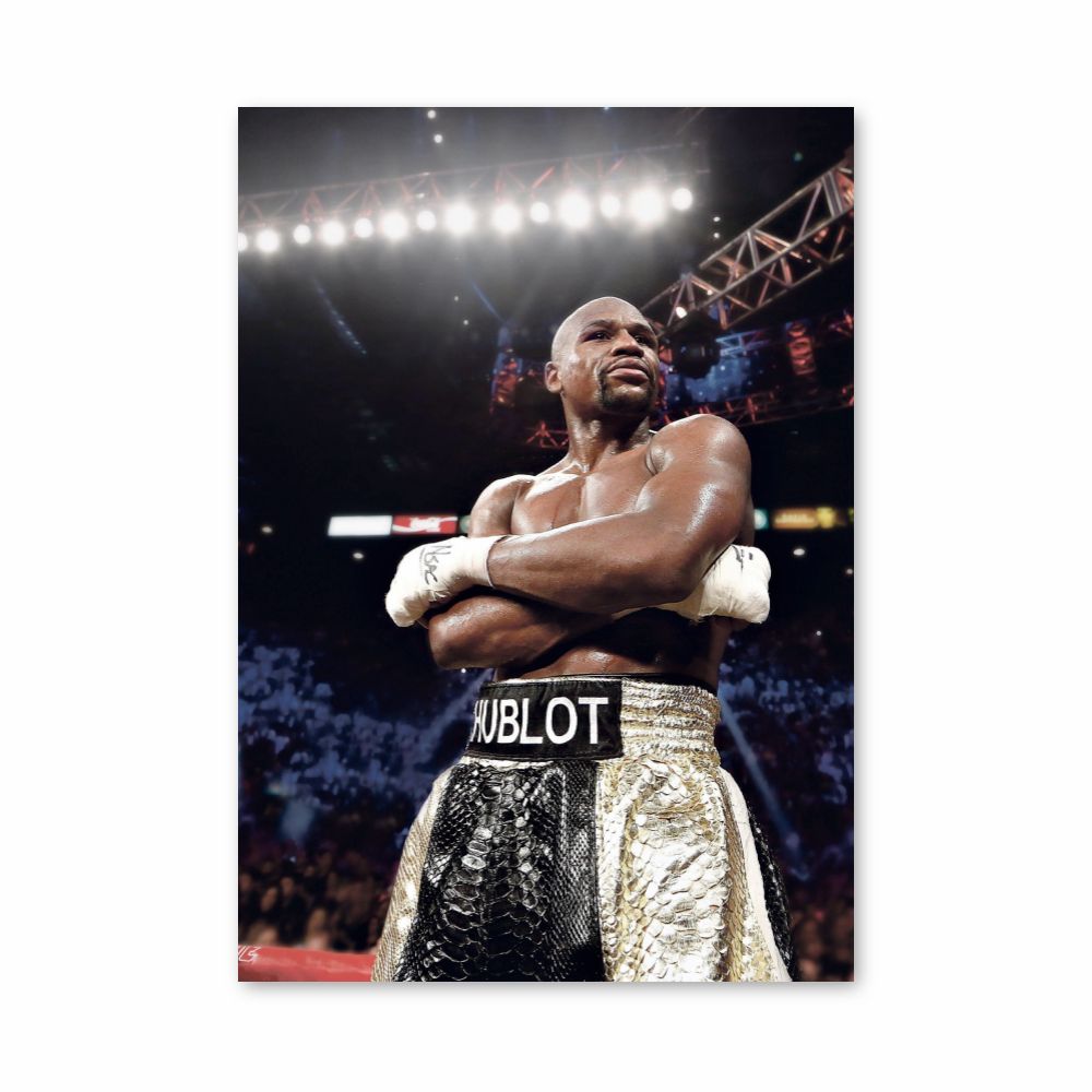 Poster Floyd Mayweather Hublot | Aesthetic Posters