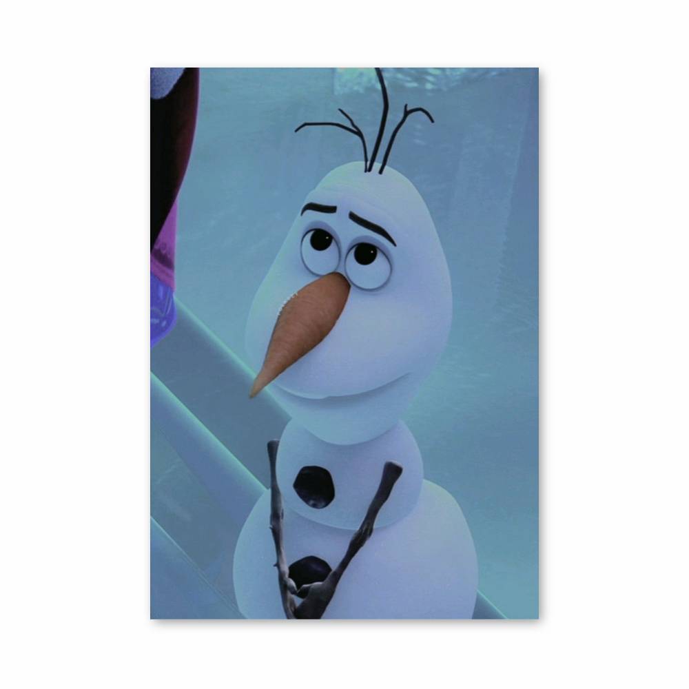 Poster Olaf Asks | Aesthetic Posters
