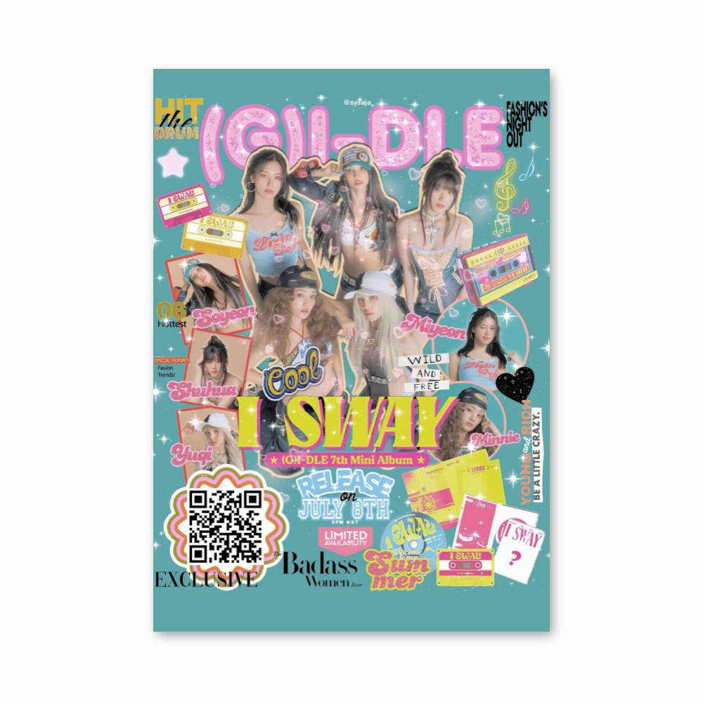 Poster Sway Summer Vibes | Aesthetic Posters