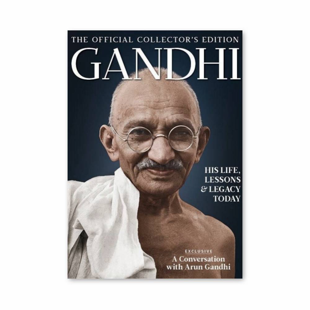 Poster Reflections of Gandhi | Aesthetic Posters