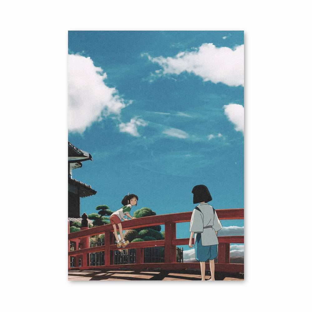 Poster Spirited Away Bridge | Aesthetic Posters