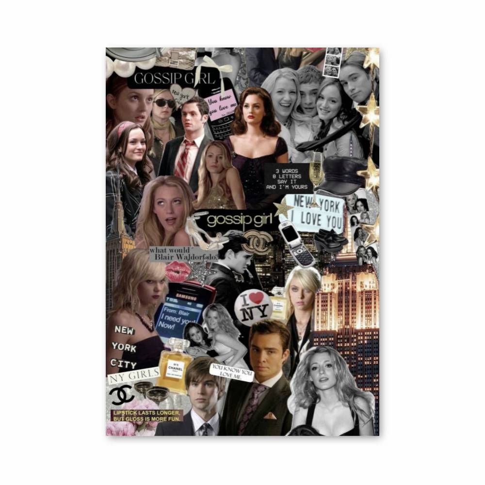 Poster Gossip New York | Aesthetic Posters