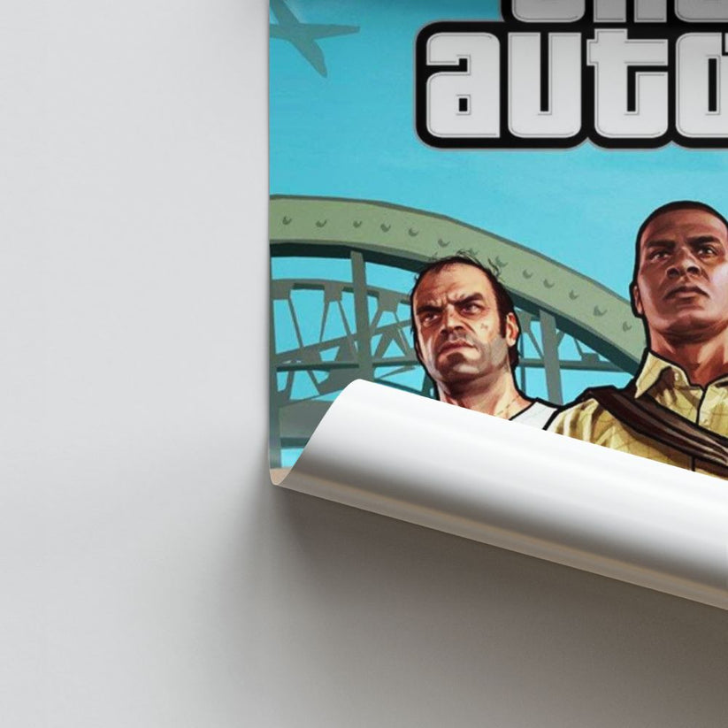 Poster GTA V Mission | Aesthetic Posters