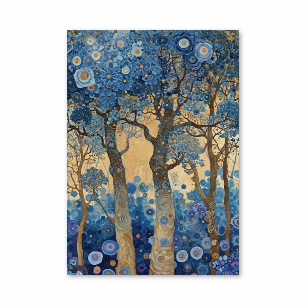 Poster Midnight Trees | Aesthetic Posters