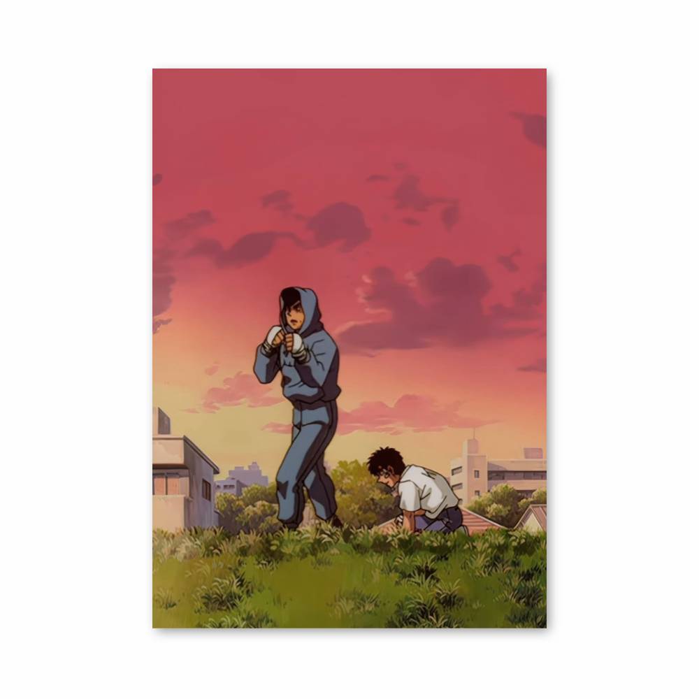 Poster Ippo Training | Aesthetic Posters