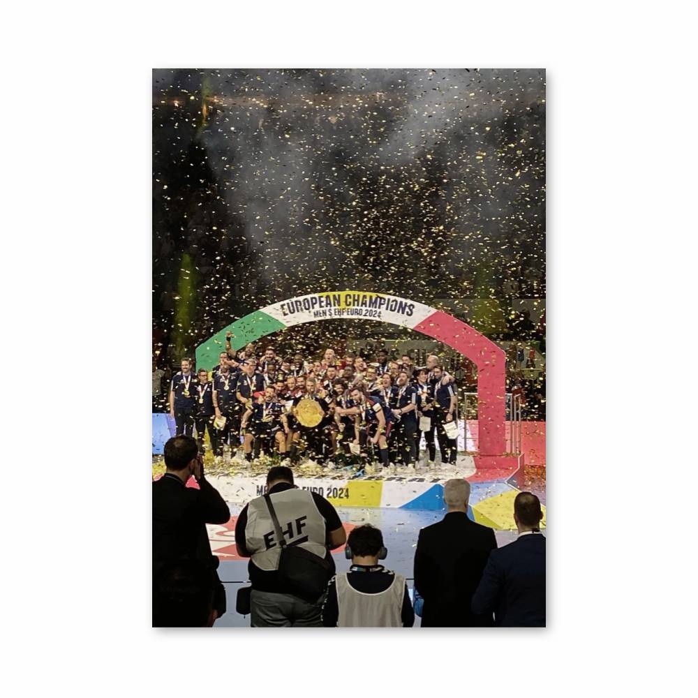 Poster European Handball Champions | Aesthetic Posters