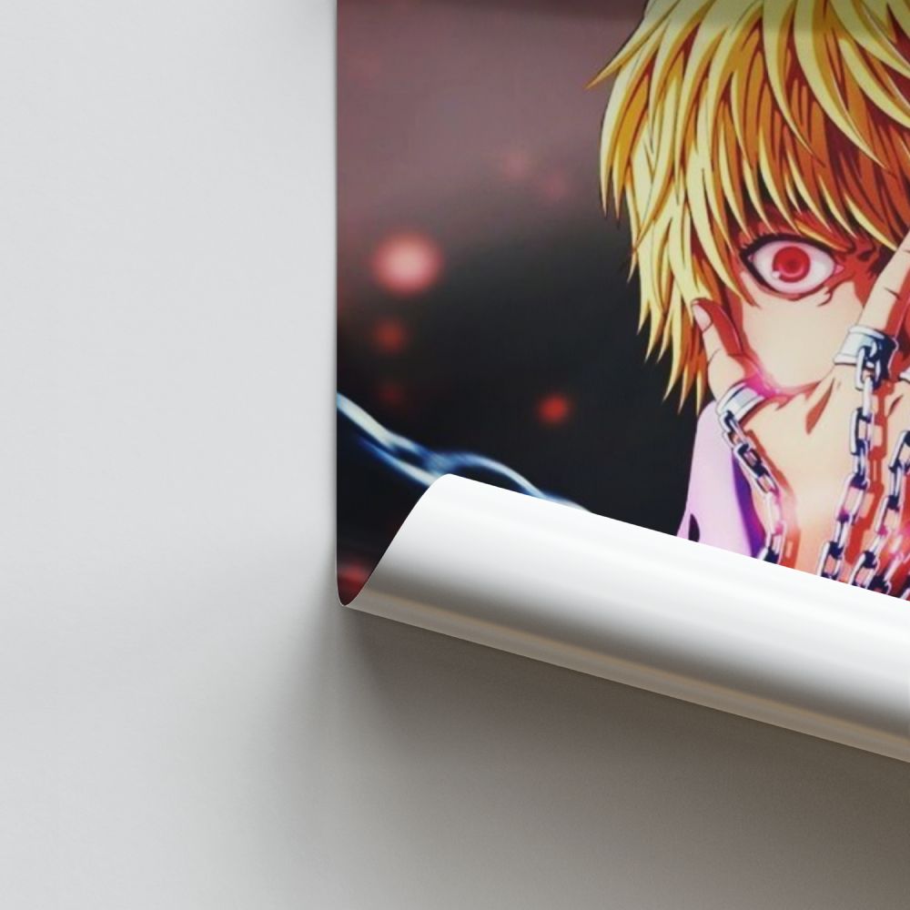 Poster Kurapika Rage | Aesthetic Posters