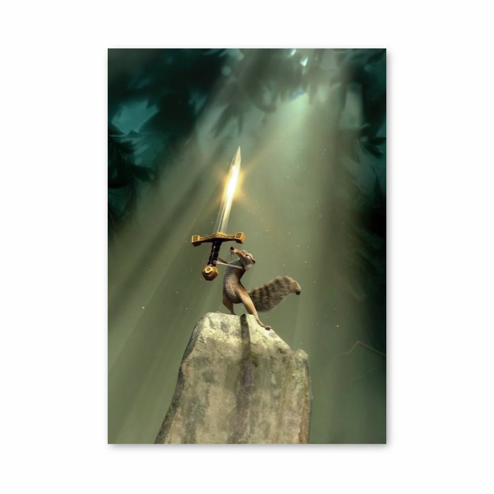 Poster Scrat Sword | Aesthetic Posters