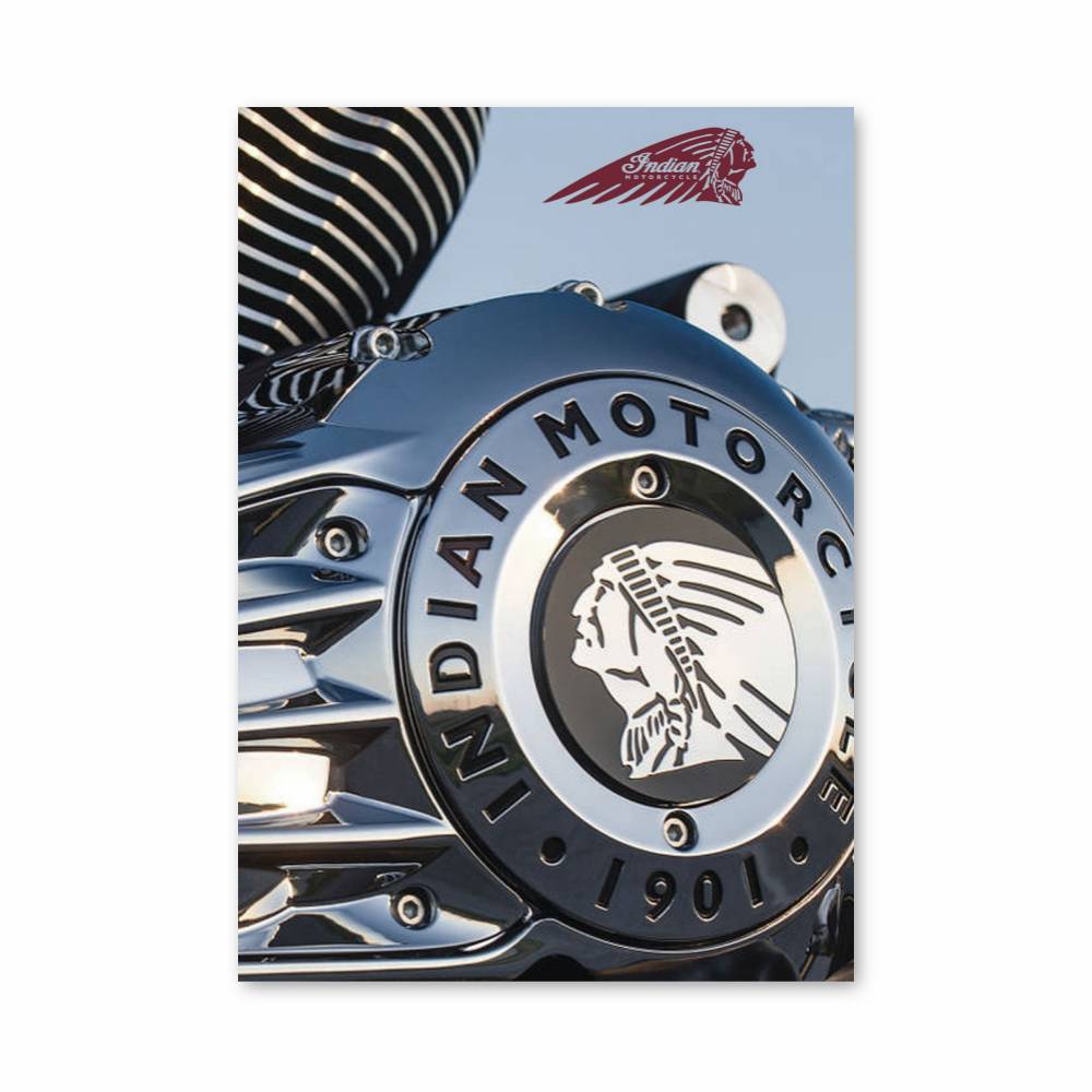 Poster Indian Motorcycle Heritage | Aesthetic Posters