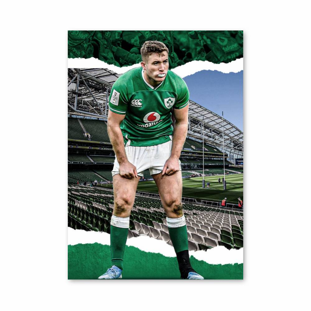 Poster Irish Rugby Passion | Aesthetic Posters