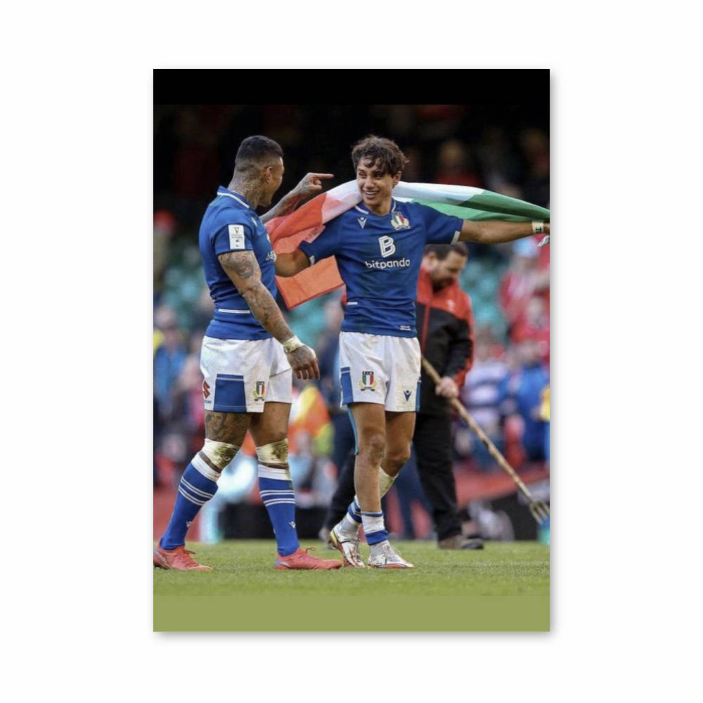 Poster Spirit Rugby Italia | Aesthetic Posters