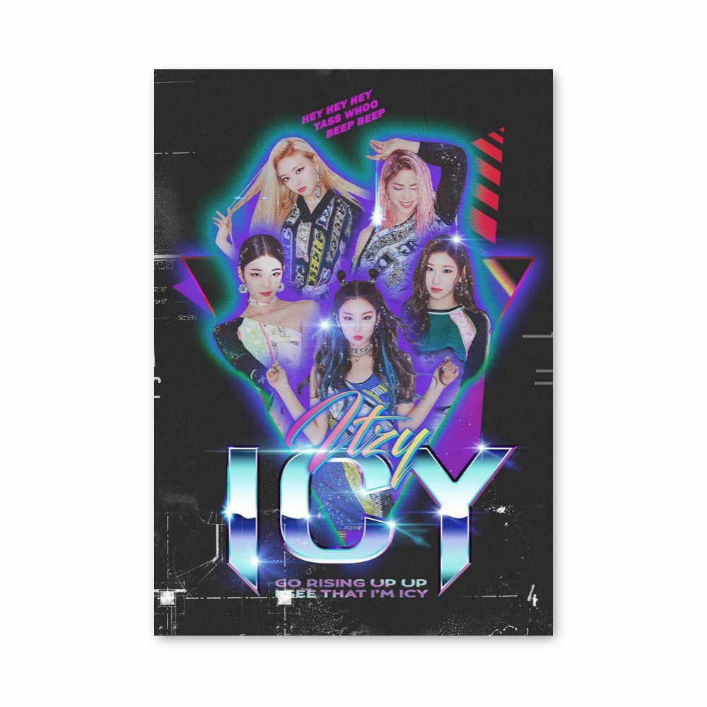 Itzy Posters – Aesthetic Posters