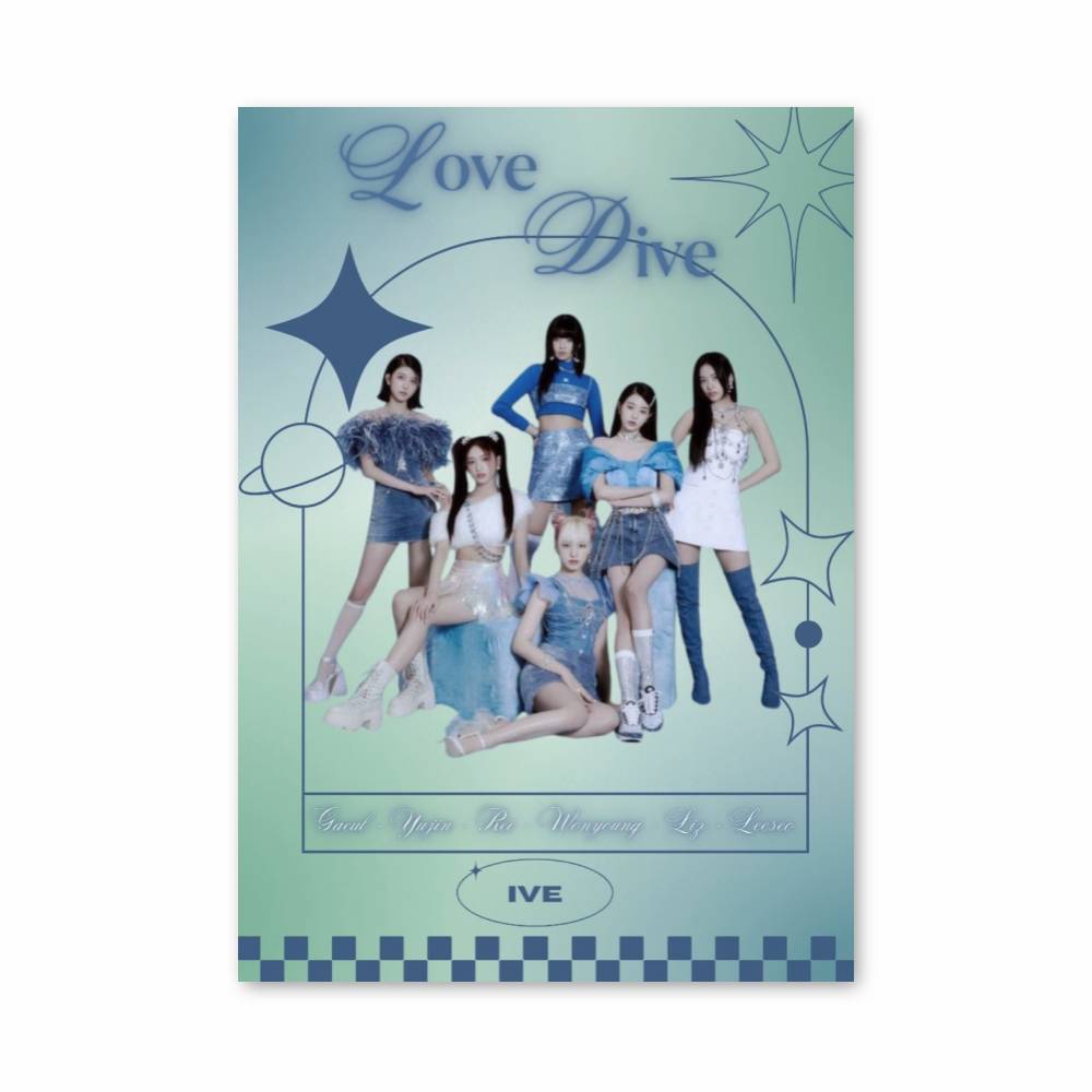 Poster Diving in Love | Aesthetic Posters