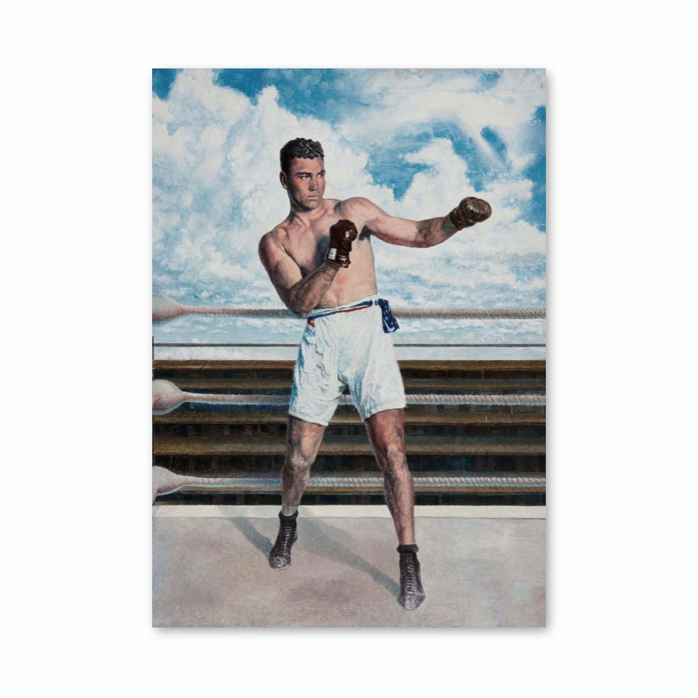 Poster Jack Dempsey Fight | Aesthetic Posters