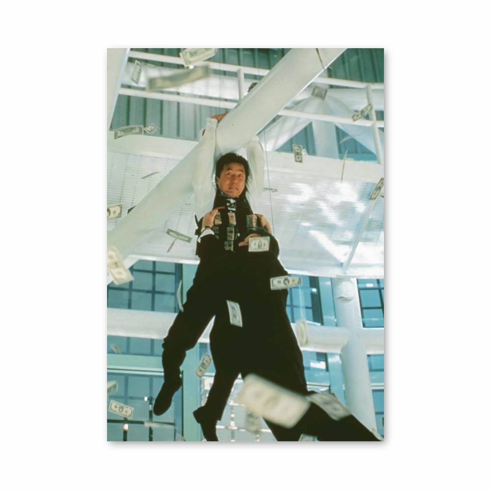Poster Jackie Chan Hanging | Aesthetic Posters