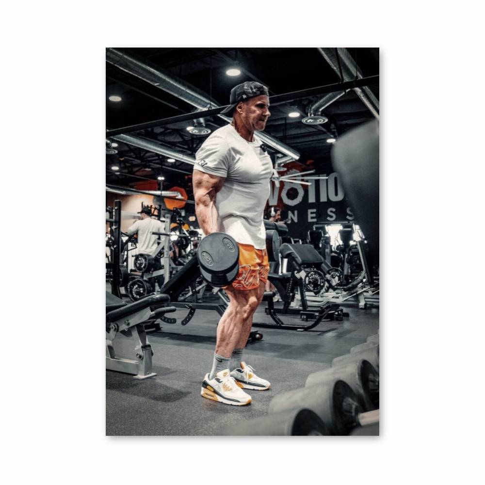 Bodybuilding Intensity Poster | Aesthetic Posters