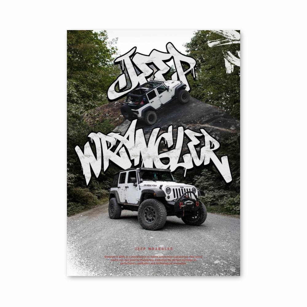 Poster 4x4 Escape | Aesthetic Posters