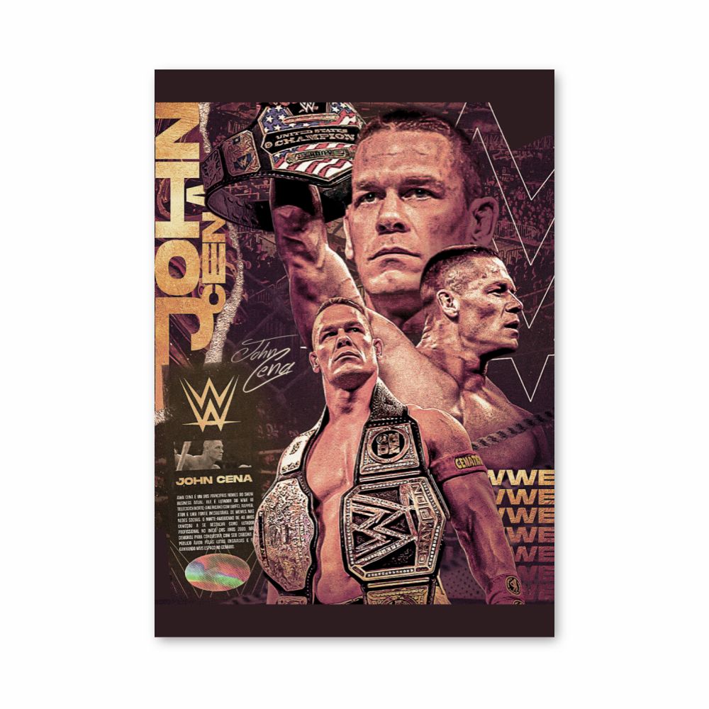 Poster John Cena WWE | Aesthetic Posters