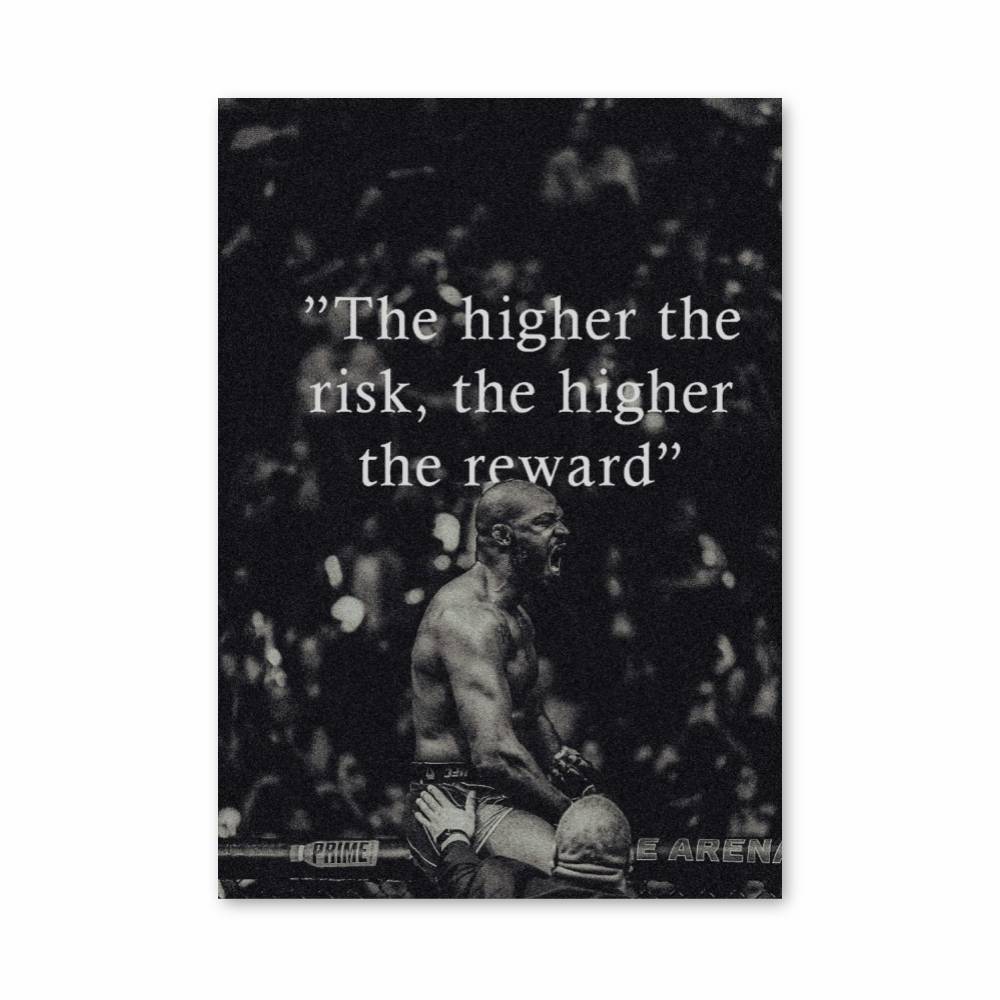 Poster High Risk High Reward | Aesthetic Posters