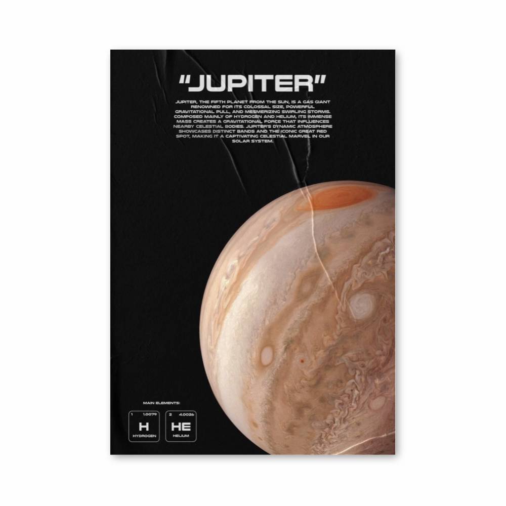 Poster Journey to Jupiter | Aesthetic Posters