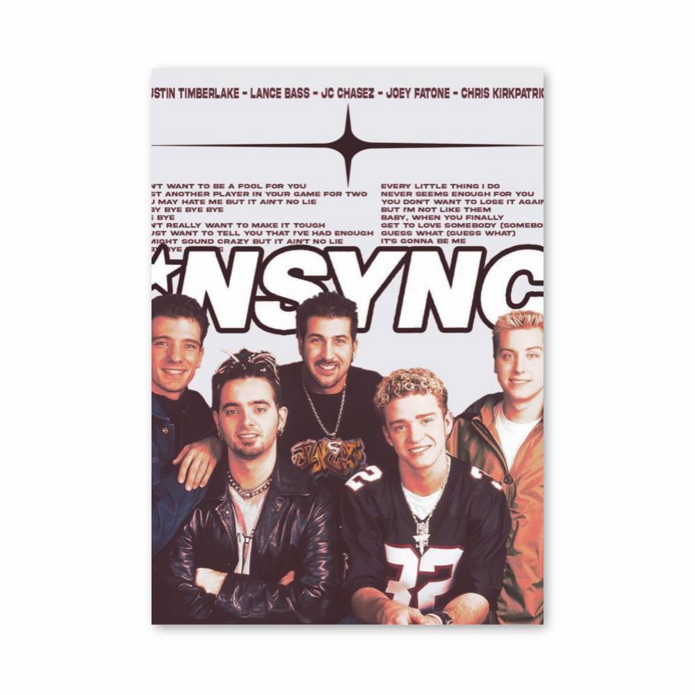 Poster NSYNC Nostalgia | Aesthetic Posters