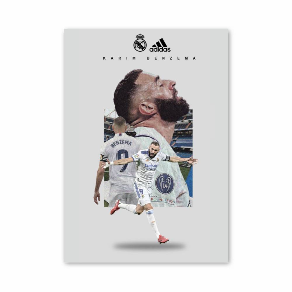 Poster Triumph of Benzema | Aesthetic Posters