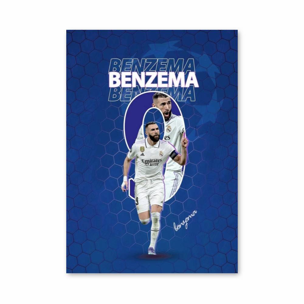 Poster Benzema Star | Aesthetic Posters