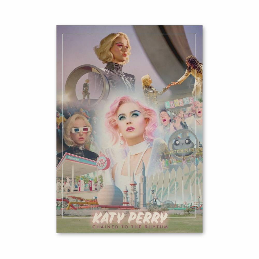 Poster Chained to the Rhythm | Aesthetic Posters