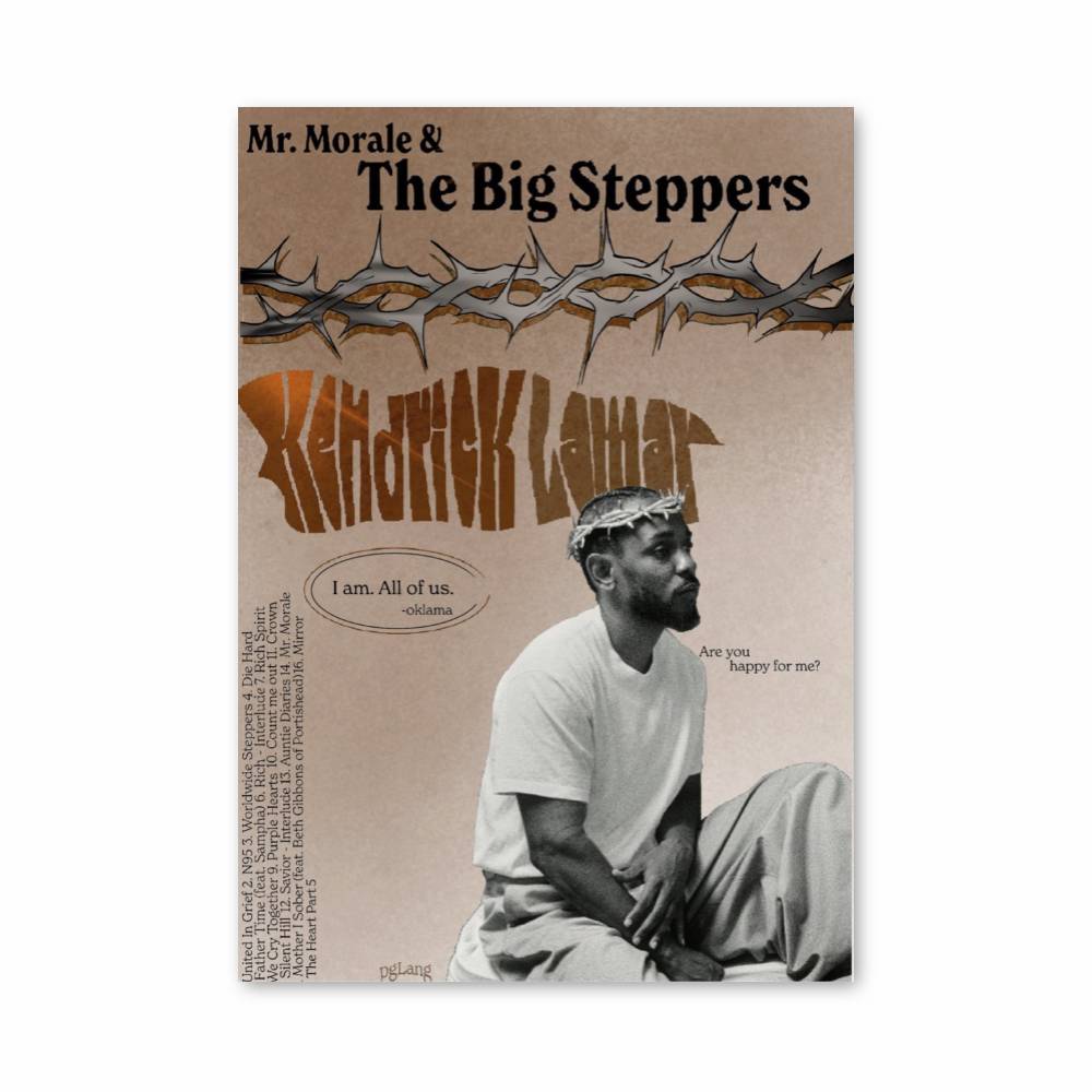 Poster Mr. Morale & The Big Steppers | Aesthetic Posters