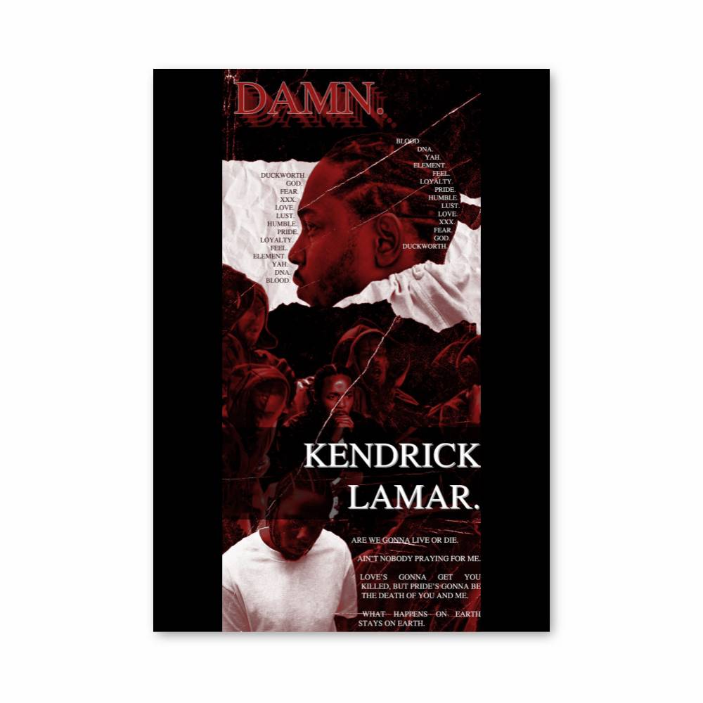 Kendrick Lamar Posters | Aesthetic Posters