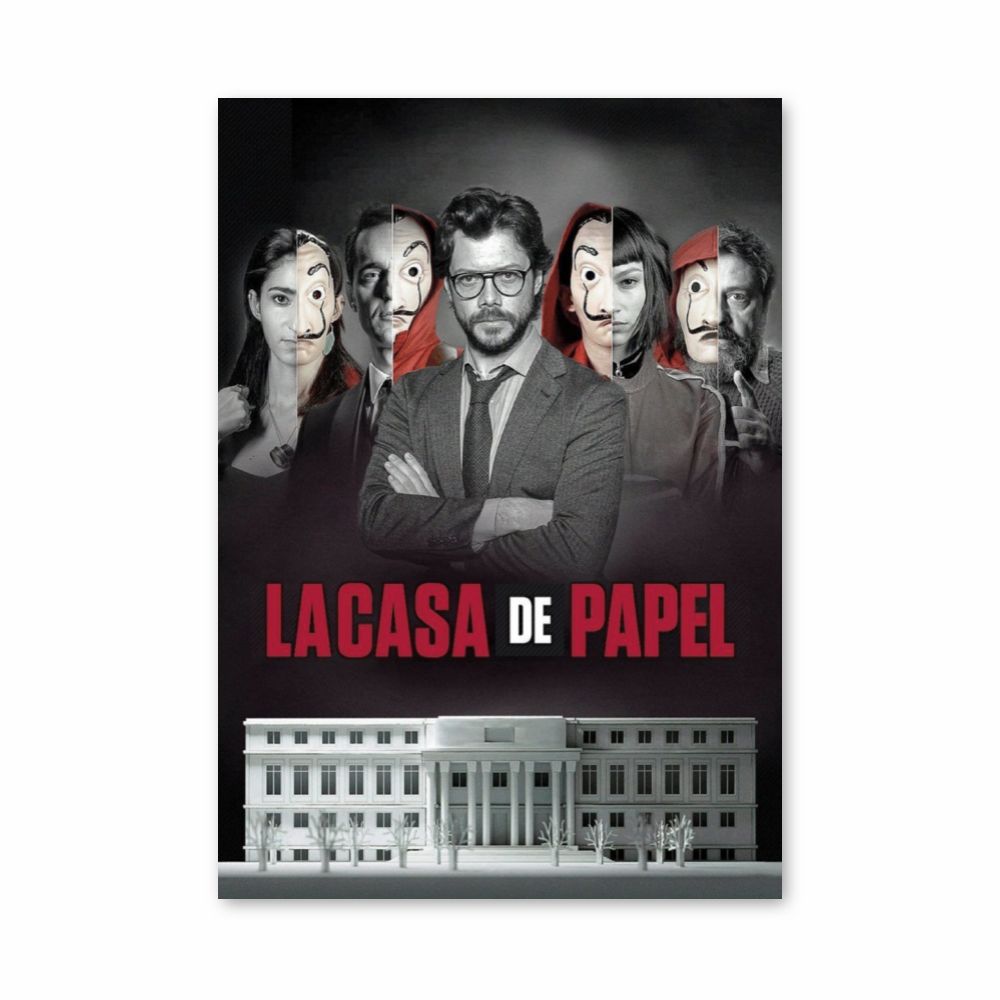 Poster La Casa de Papel Robbery | Aesthetic Posters