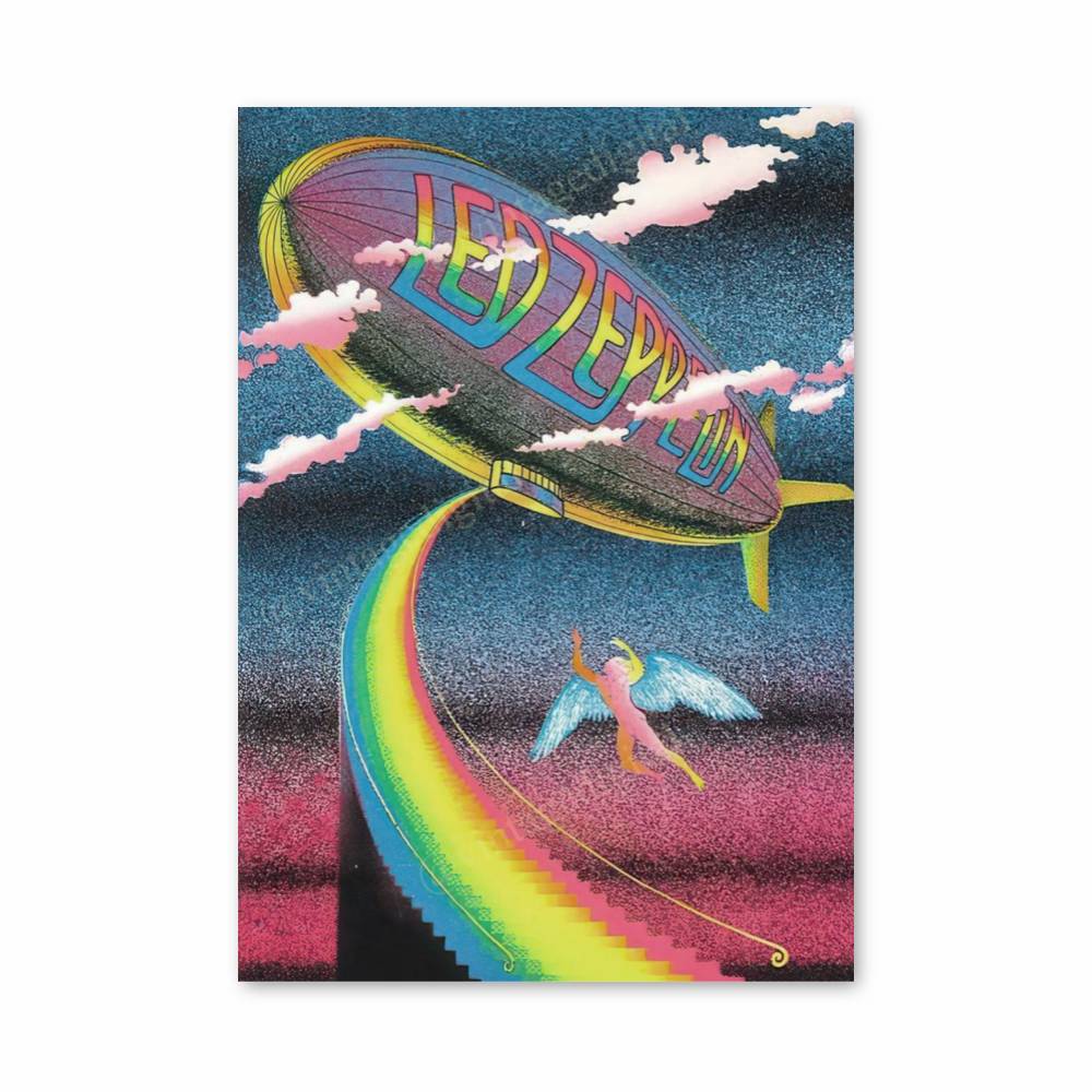 Led Zeppelin Blimp Poster