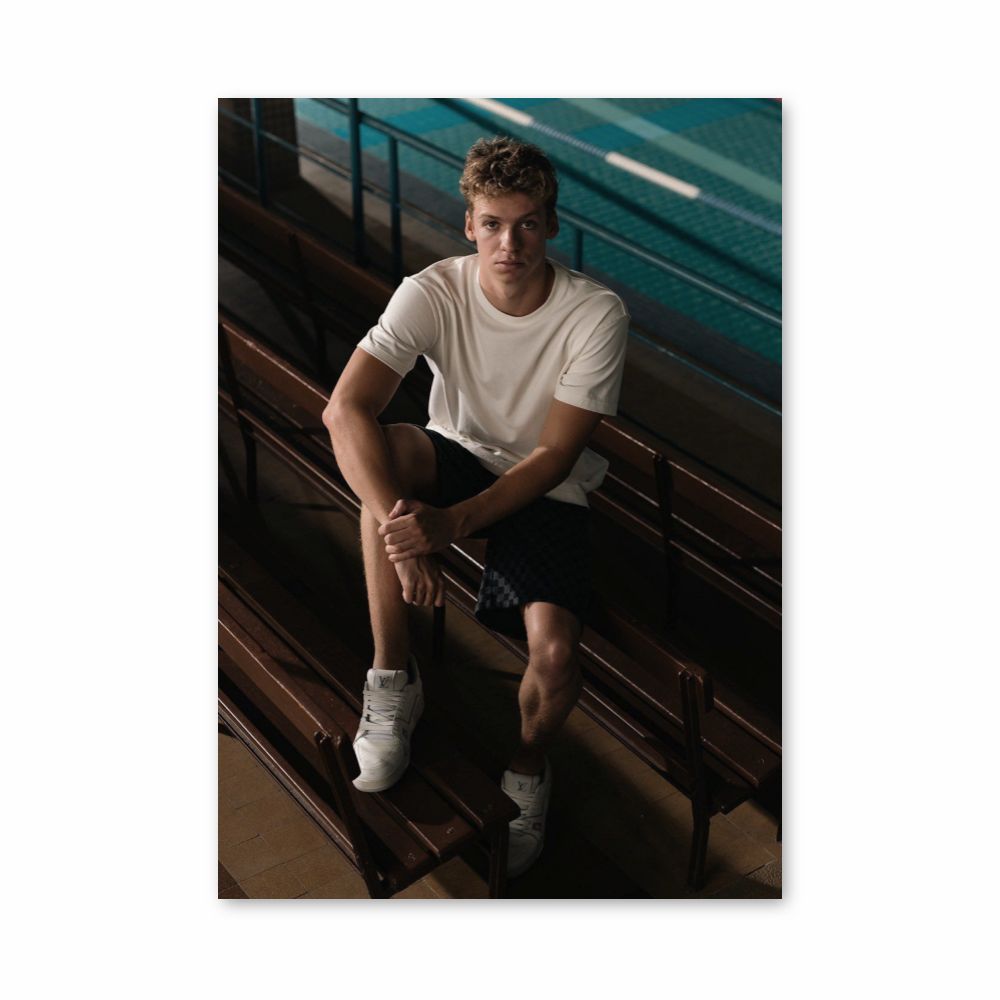 Poster Leon Marchand | Aesthetic Posters