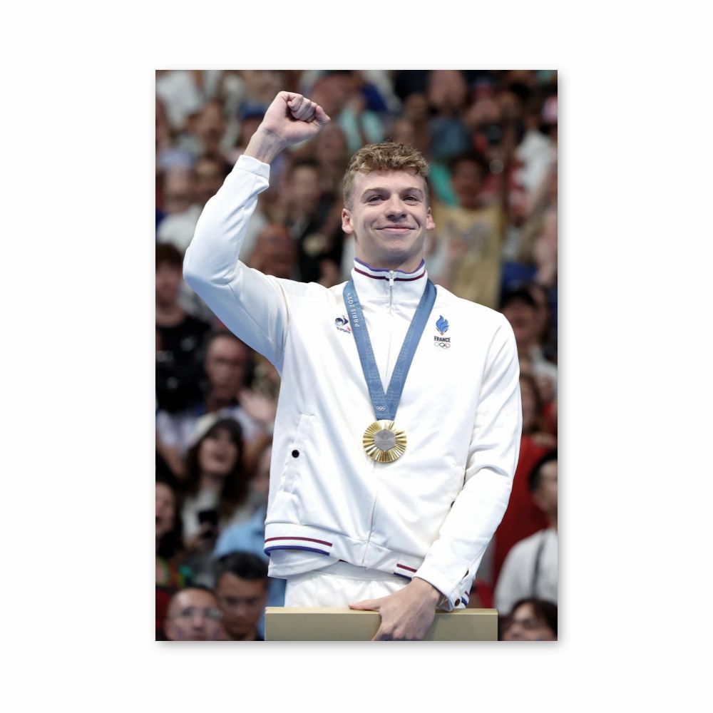 Léon Marchand Posters – Aesthetic Posters