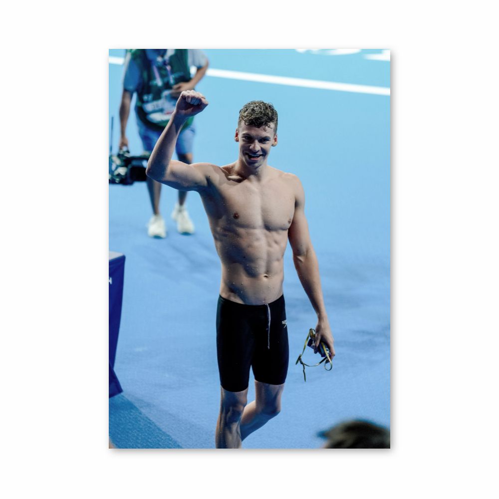 Leon Marchand Posters – Aesthetic Posters