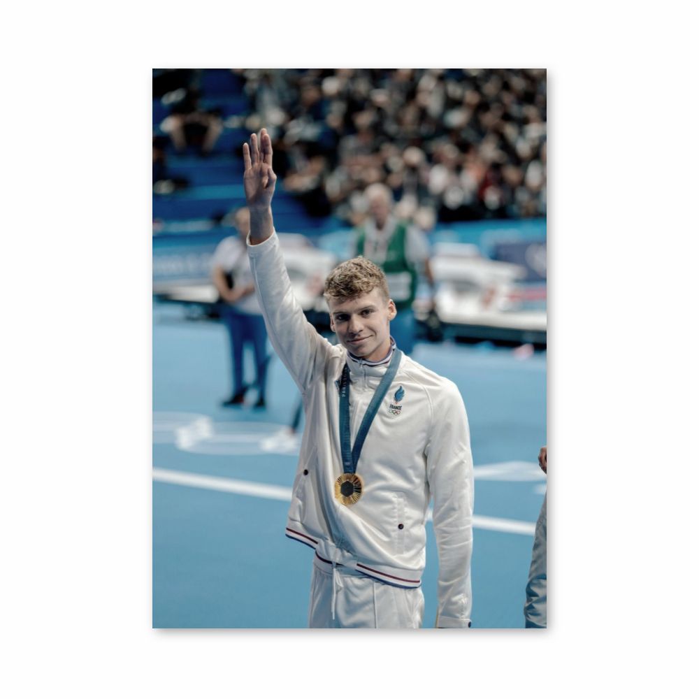 Léon Marchand Posters – Aesthetic Posters