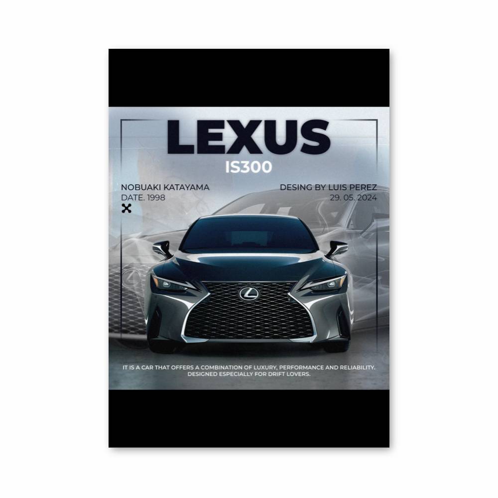Poster Luxury IS300 | Aesthetic Posters