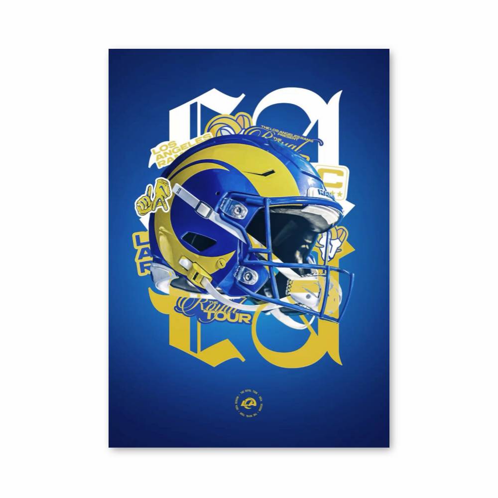 Brilliant Rams Poster | Aesthetic Posters