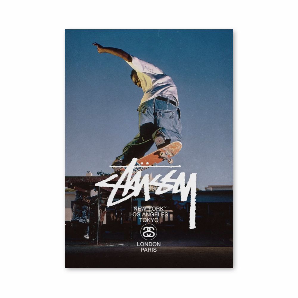 Poster Stussy Skate | Aesthetic Posters