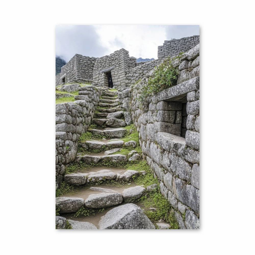 Poster Inca Stairs | Aesthetic Posters